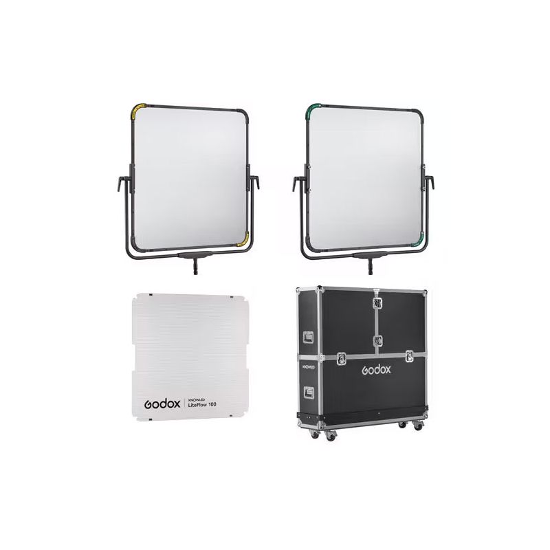 Godox KNOWLED LiteFlow 100 Double-Sided Reflector Travel Kit